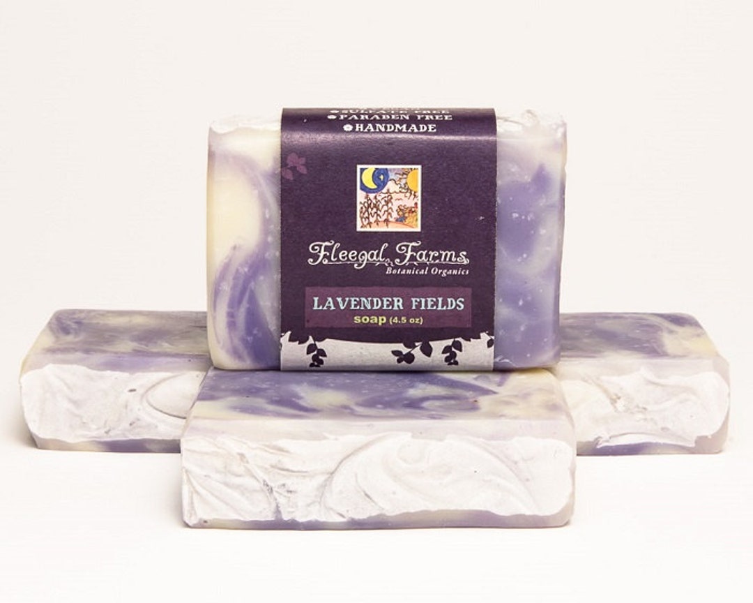 Lavender Fields Soap. Lavender Soap. Cold Process Soap. Palm Free Soap. Vegan Soap. Rainwater ...