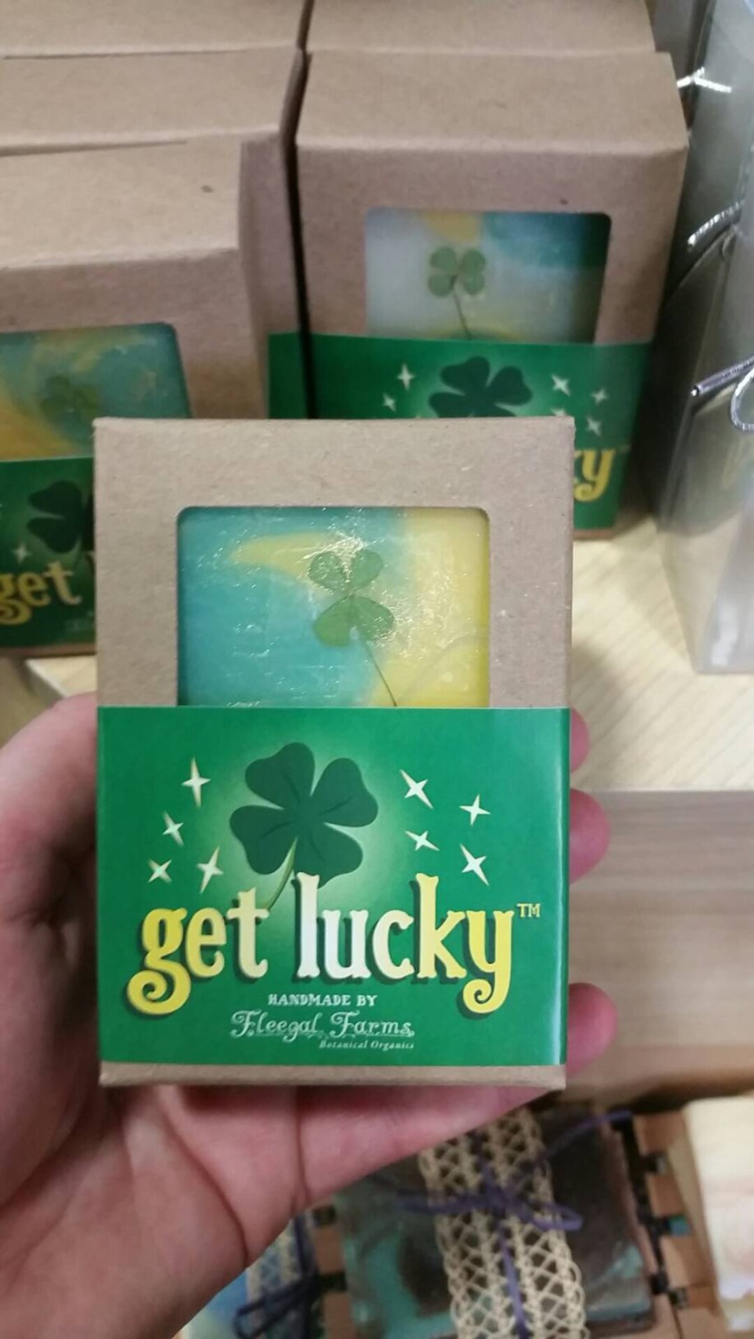 Get Lucky Soap™ Palm Free Soap Scented With Peppermint and Lemon and ...