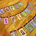 Rainbow Chevron Happy Birthday Party Banner, Party Decorations ...