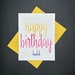Multi Color Chevron Happy Birthday Party Banner, Birthday Banner ...