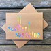 Scatter Sunshine Rainbow Greeting Card. Cheerful, Fun, Happy ...