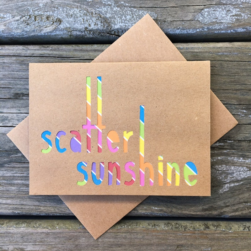 Scatter Sunshine - Etsy
