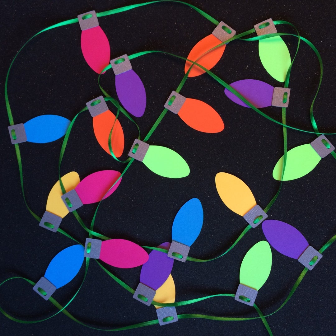 Christmas Lights Holiday Garland | Christmas Bulbs | Christmas Lights ...