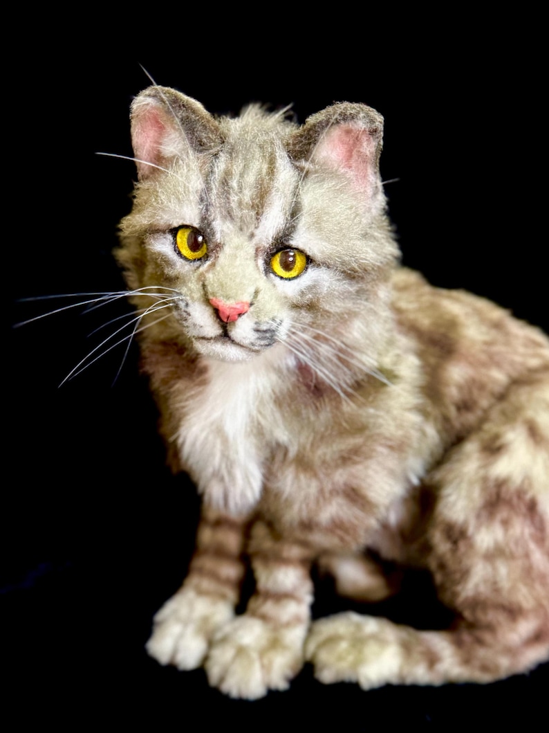 MADE TO ORDER Tsushima Wildcat Poseable Art Doll Realistic Toy Life ...