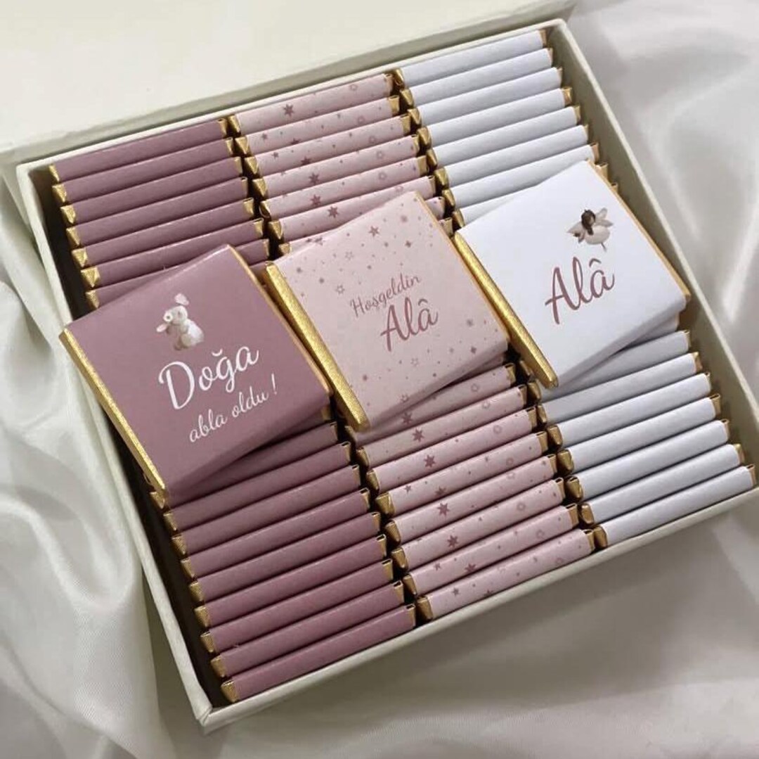 Stickers for Chocolate, Chocolate Favors, Personalized Chocolate ...