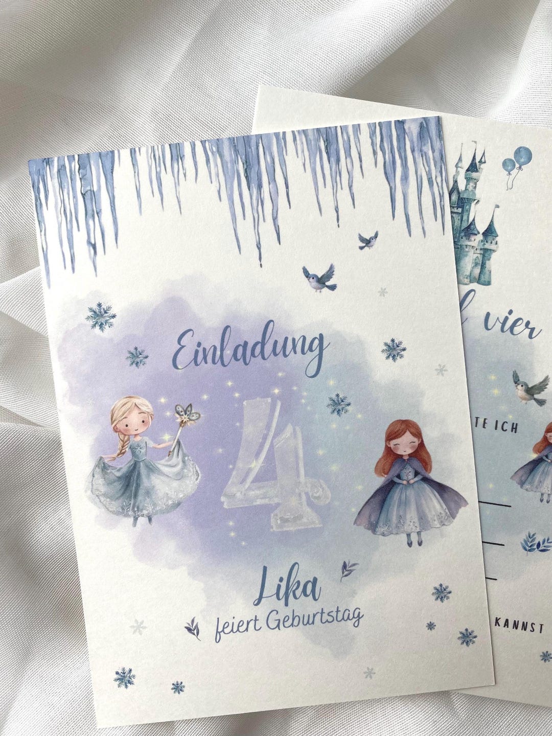 Elsa Invitation Cards Frozen Invitation Cards Digital Invitation Elsa ...