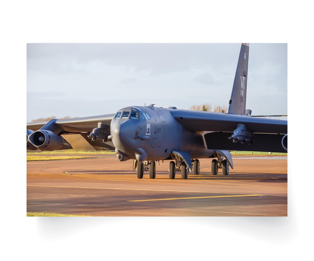 B-52 Stratofortress USAF Photo Poster Print Wall Art Photograph - Etsy