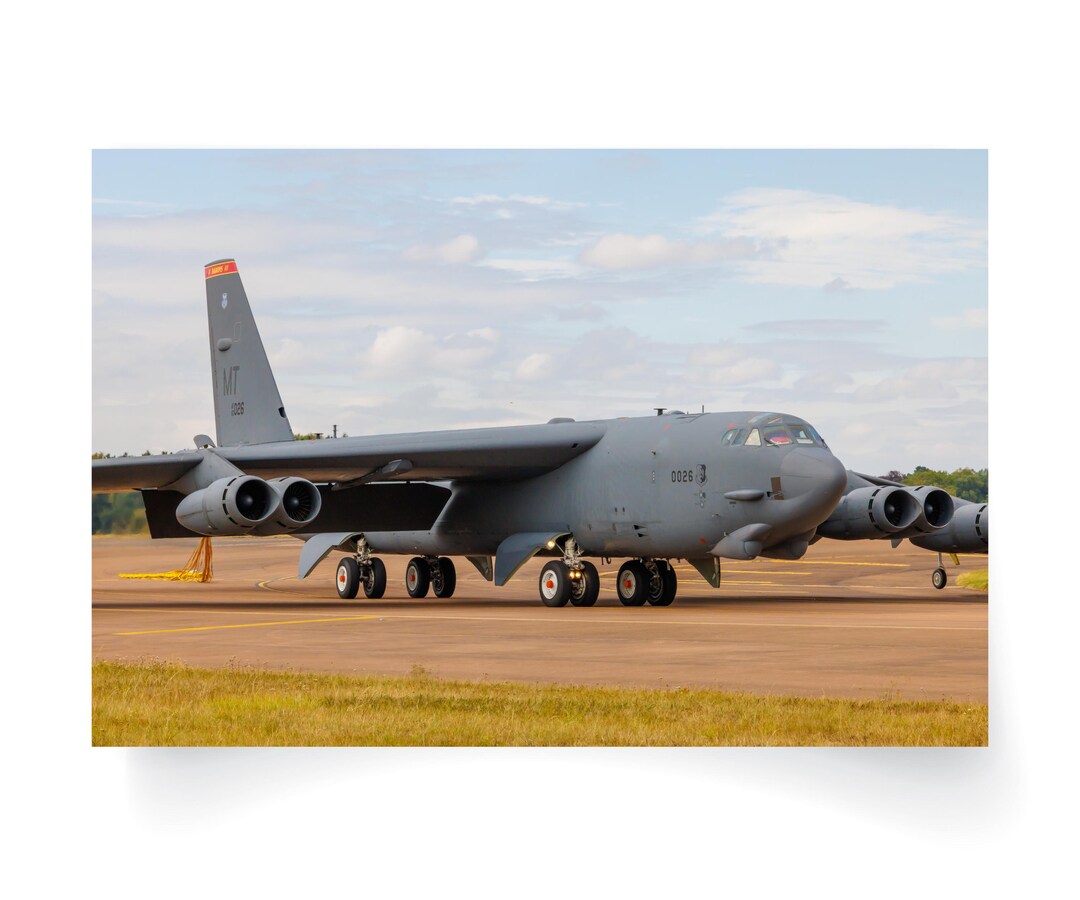 B-52 Stratofortress USAF Photo Poster Print Wall Art Photograph - Etsy