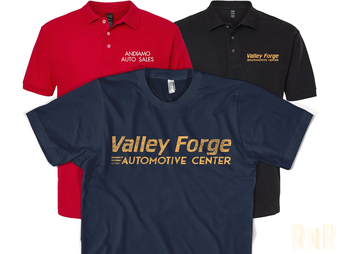 Valley Forge Automotive Matching Group Shirts Tires TV Show Shirt Shane ...
