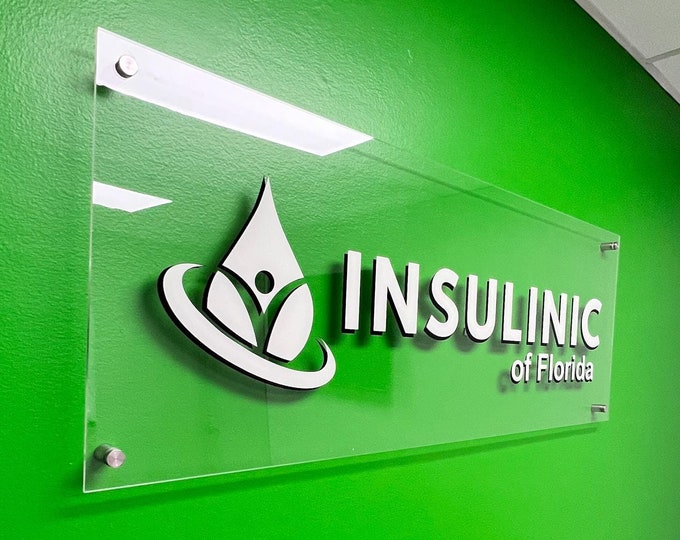 Custom Acrylic Sign, Acrylic Door Sign, Acrylic Office Sign ...