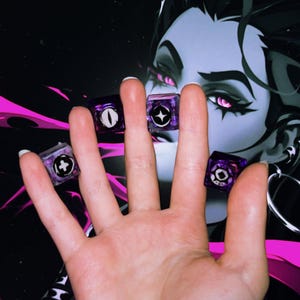 Custom Valorant Agent Util Resin Keycaps - Etsy