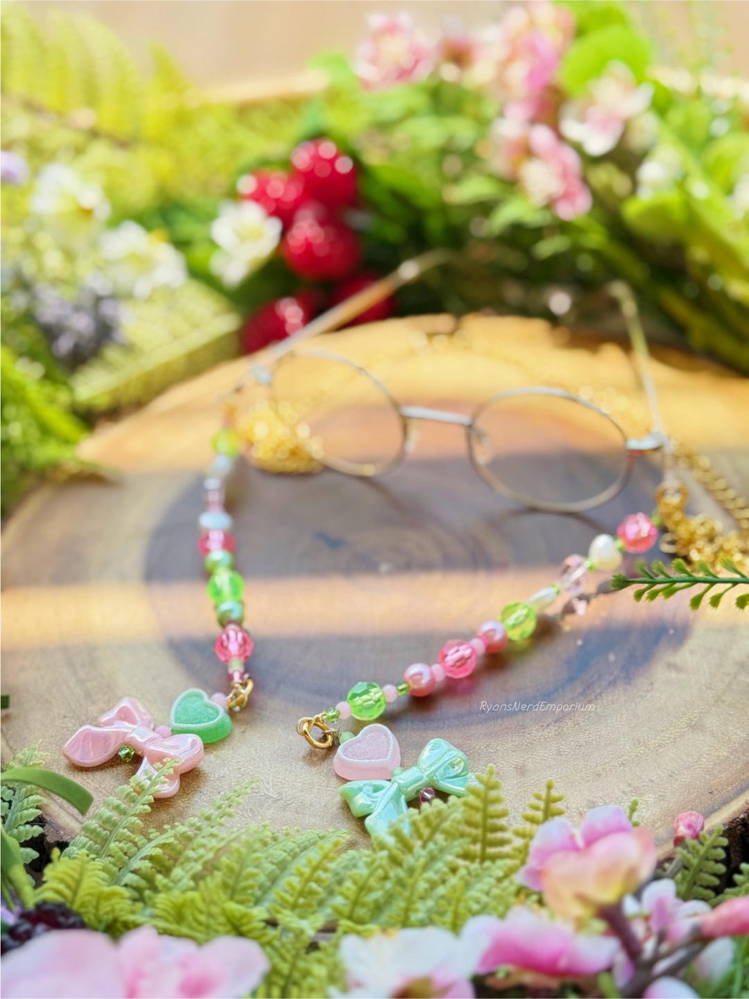 Mitsuri Hashira Pink and Green Pastel Bakery Customizable Beaded ...