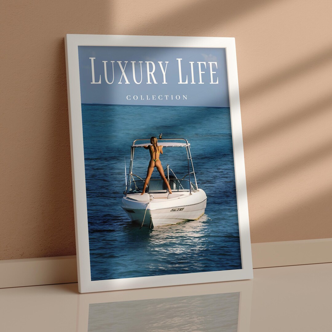Sail Poster, Fashion Magazine Poster, Fashion Print, Trendy Wall Art ...