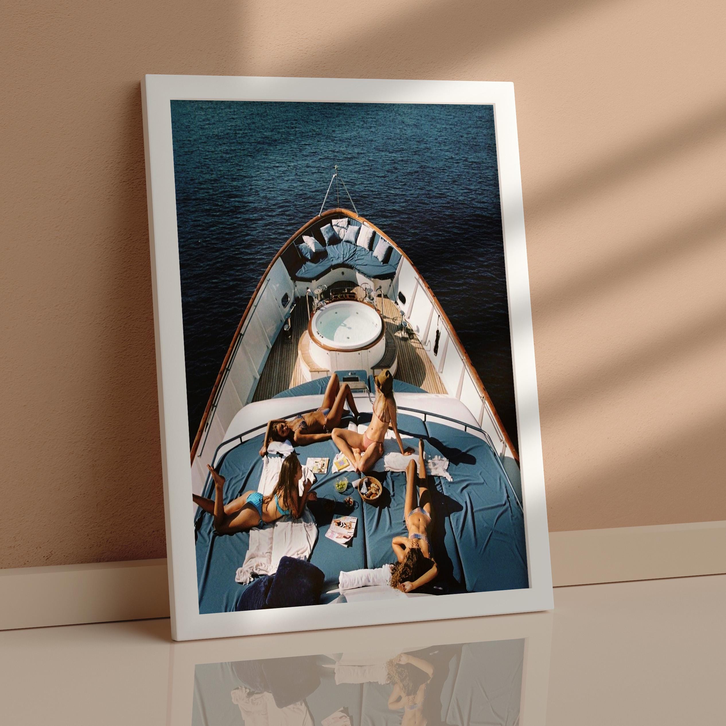Luxury Yacht Poster, Old Money Aesthetic, Luxury Life Poster, Sailing in Summer Poster, Luxury ...