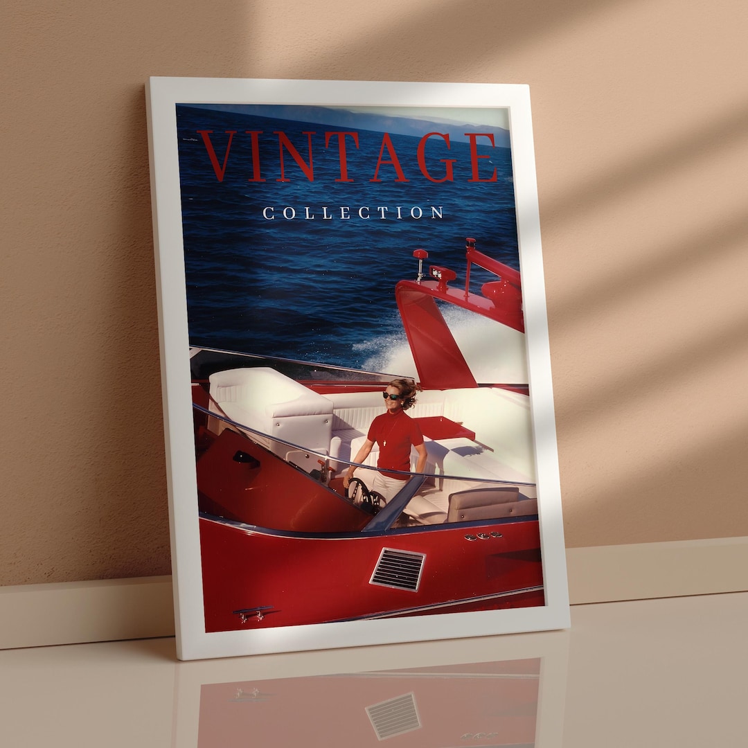 Vintage Fashion Poster, Retro Wall Art, Vintage Fashion Print, Trendy ...