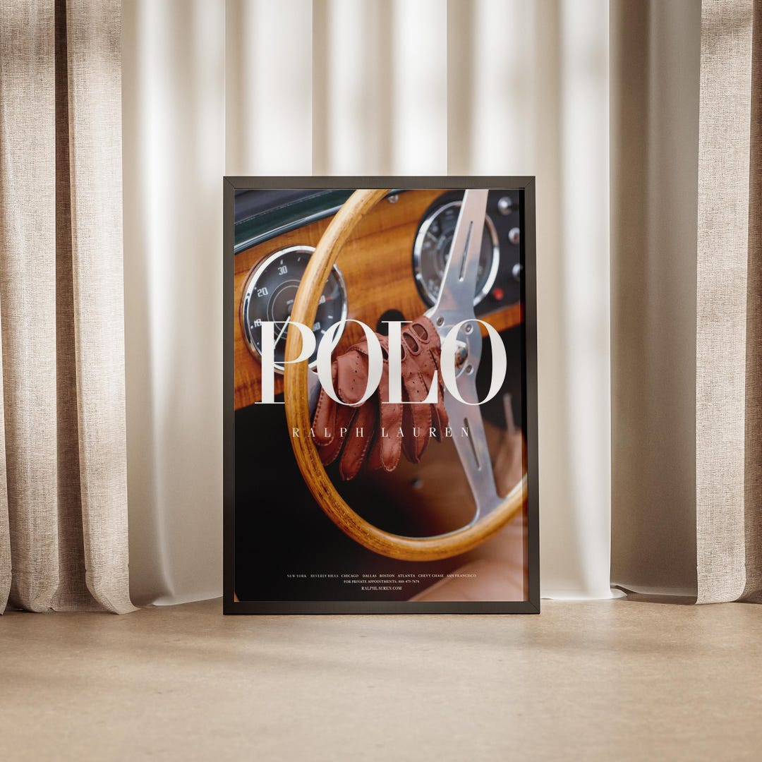 Fashion Magazine Print, Fashion Poster, Fashion Canvas, Ralph Lauren ...