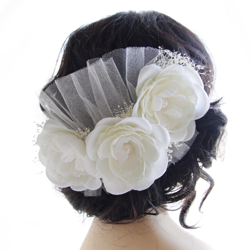 Flower Headpiece - Etsy