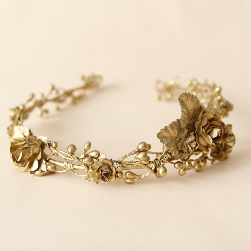Gold Headpiece - Etsy
