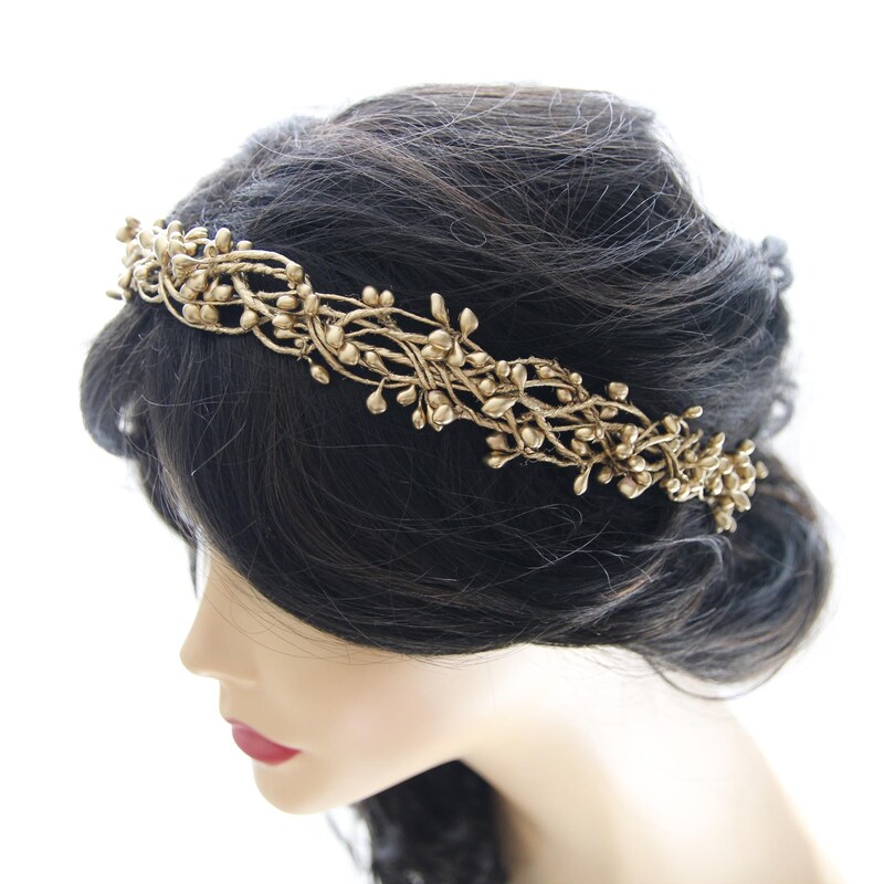 Gold Headpiece - Etsy