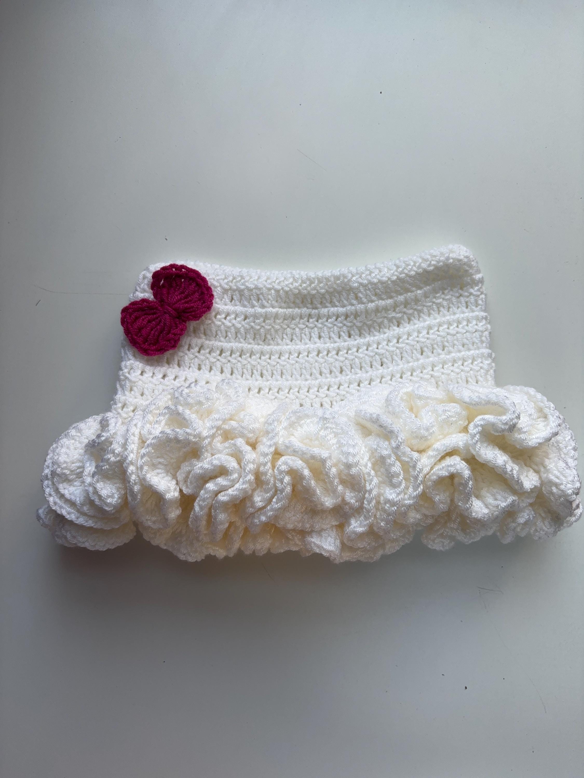 Crochet Ruffle Hat - Etsy