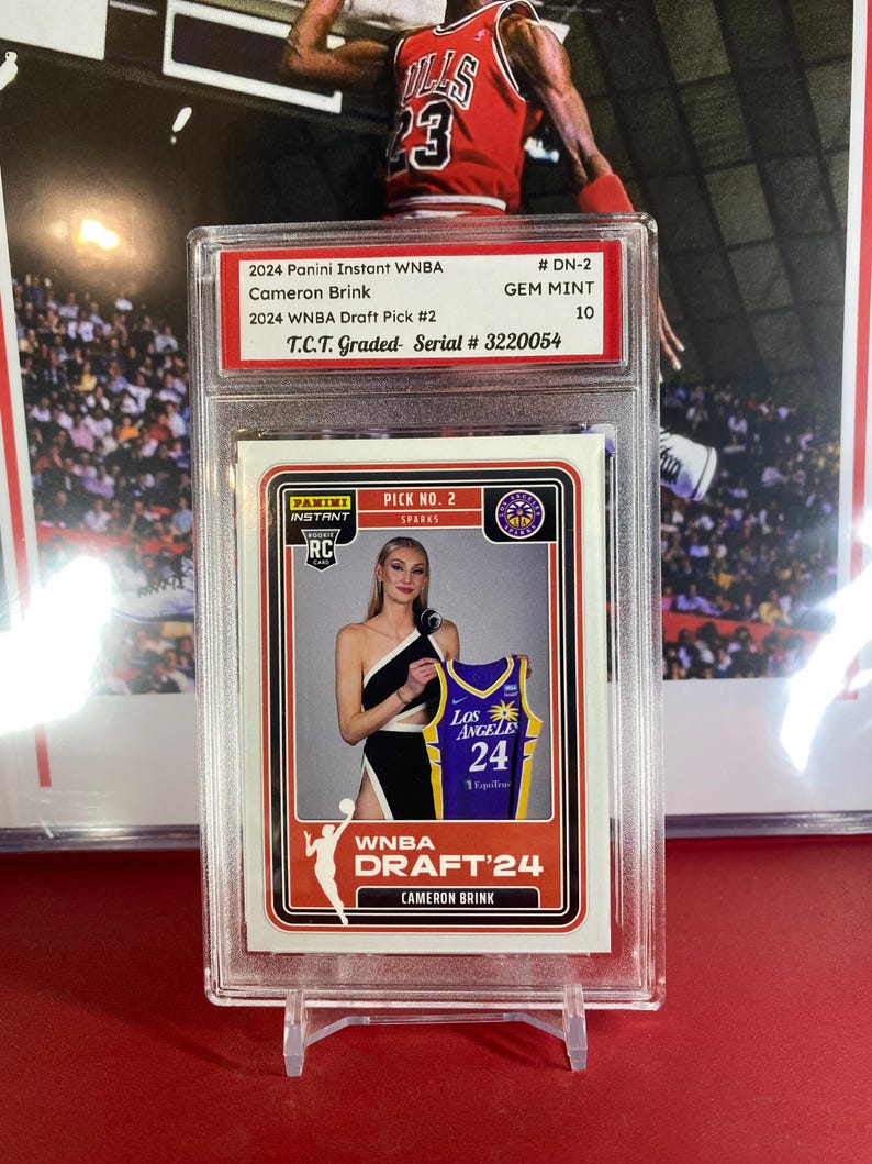 2024 Panini Instant Draft Night Cameron Brink RC WNBA Draft Pick #2 T.c ...