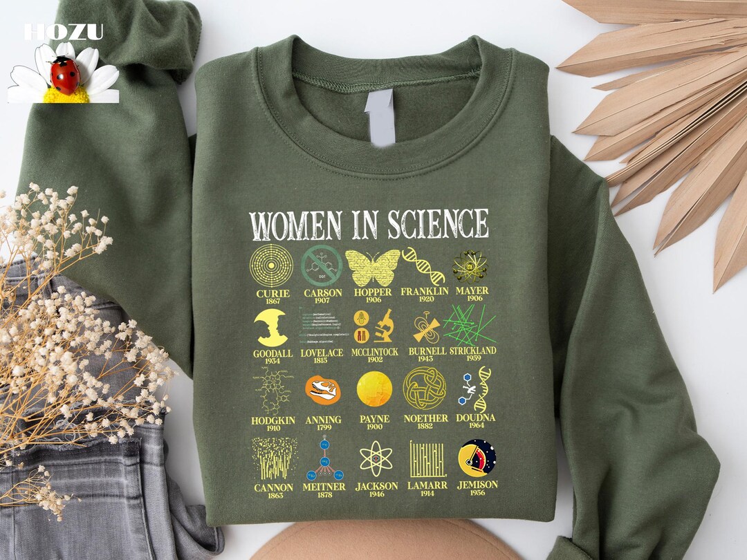 Women in Science Sweatshirt, Feminist STEM Shirt - Etsy