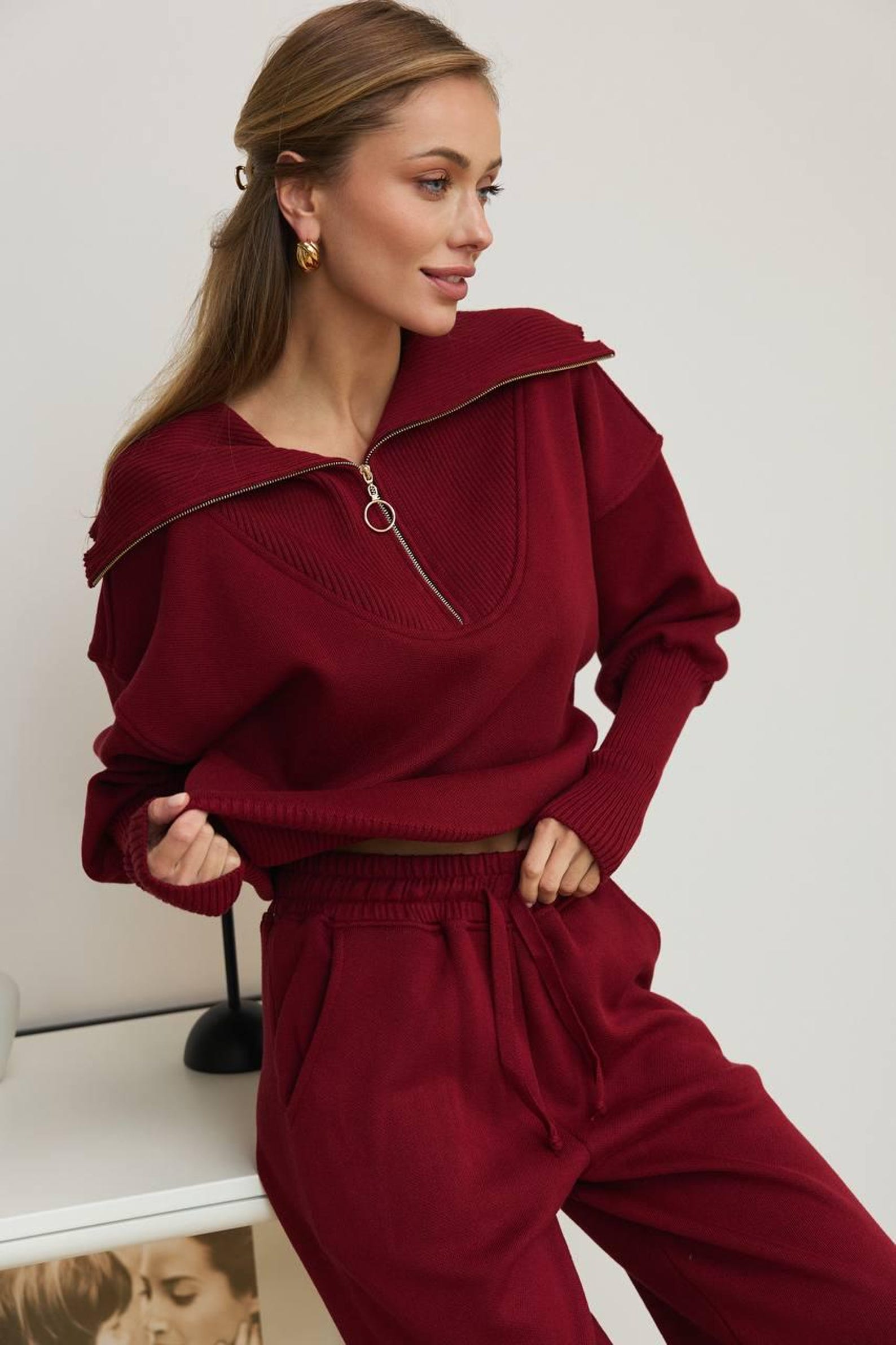 Women 2 Piece Suit, Wool Suit, Womens Clothing, Merinos Wool, Knit ...