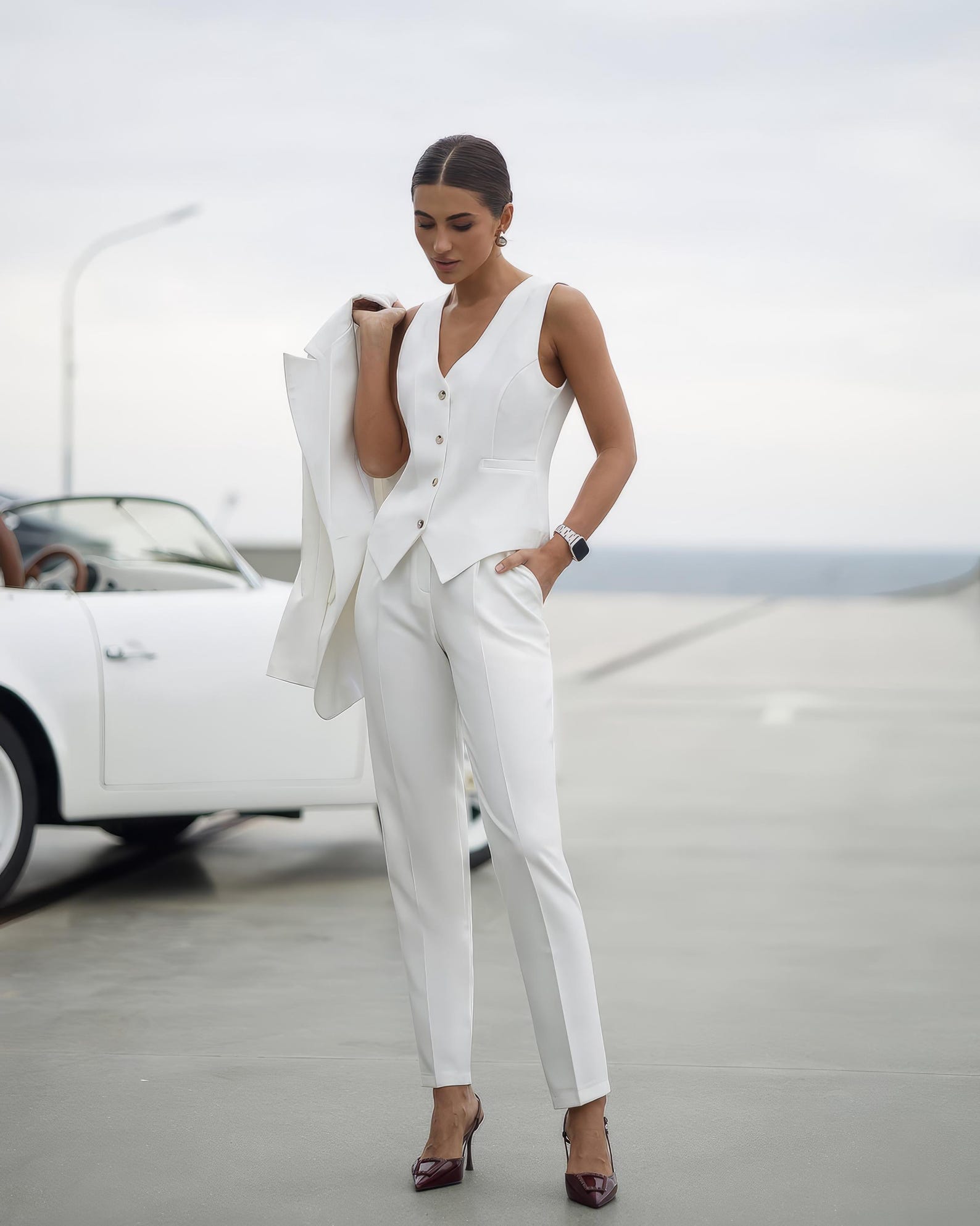 Womens 3 Piece Suit, Women Classic Suit, Casual Suit, Office Set Suite ...