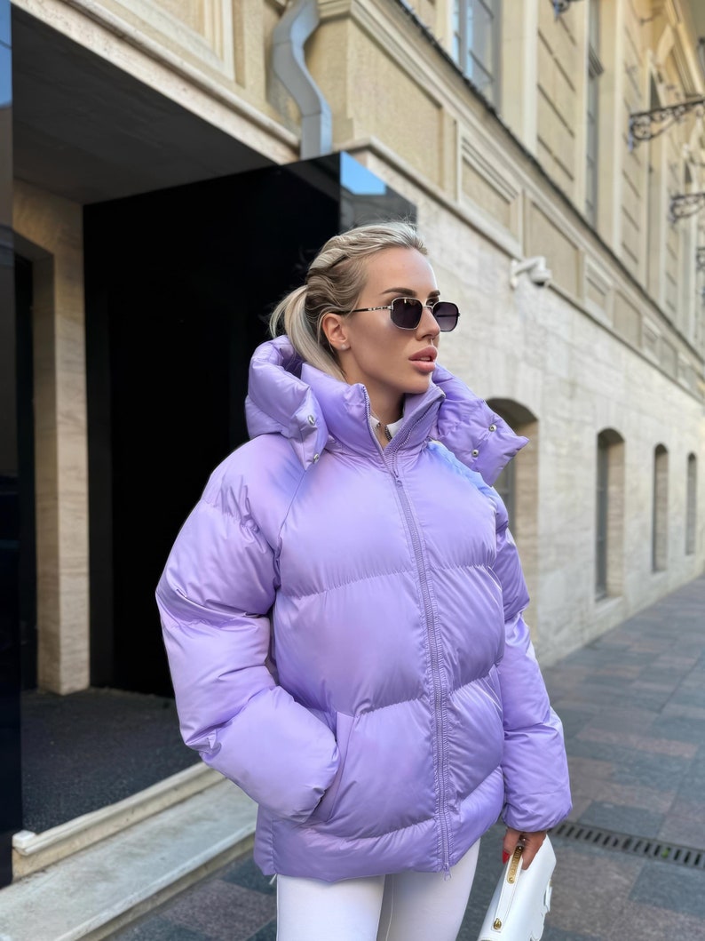 Custom Jacket, Oversize Puffer Coat, Midi Womens Parka, Winter Jacket ...