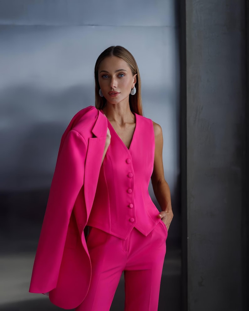 Womens Suit, Womens Pants, Bridal Pantsuit, Womens Suit Set, Women Prom ...