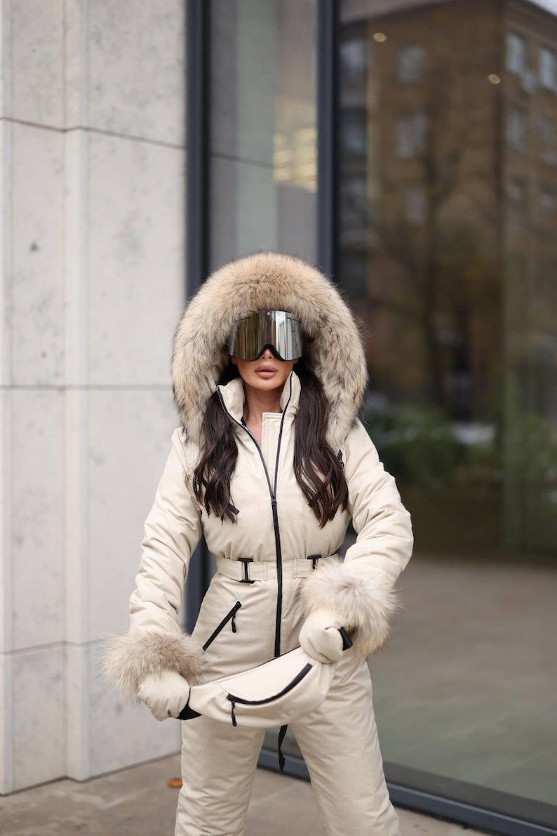 Waterproof Insulated Ski Suit: Winter Snowboarding Gear for Women ...