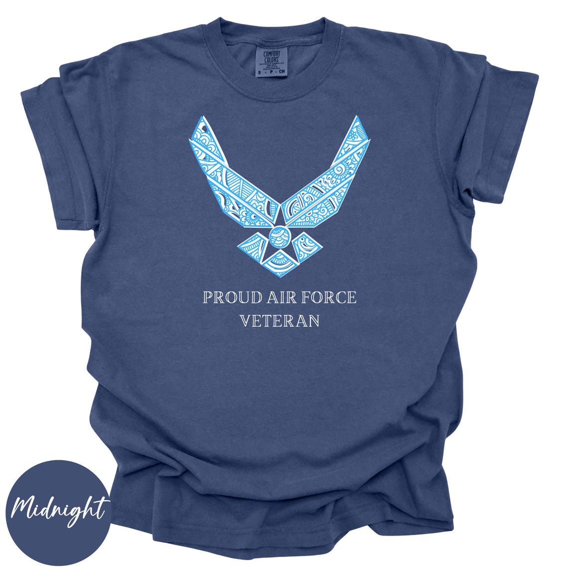 Proud Air Force Veteran T-shirt, Military Support Tee, Proud USAF Shirt ...