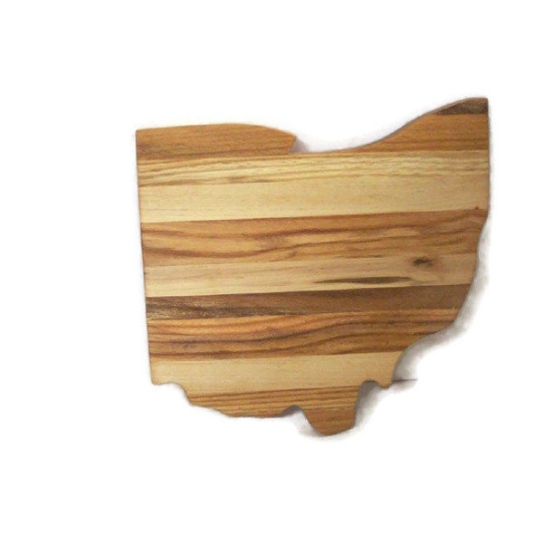 Wood Ohio State Cutting Board - Etsy