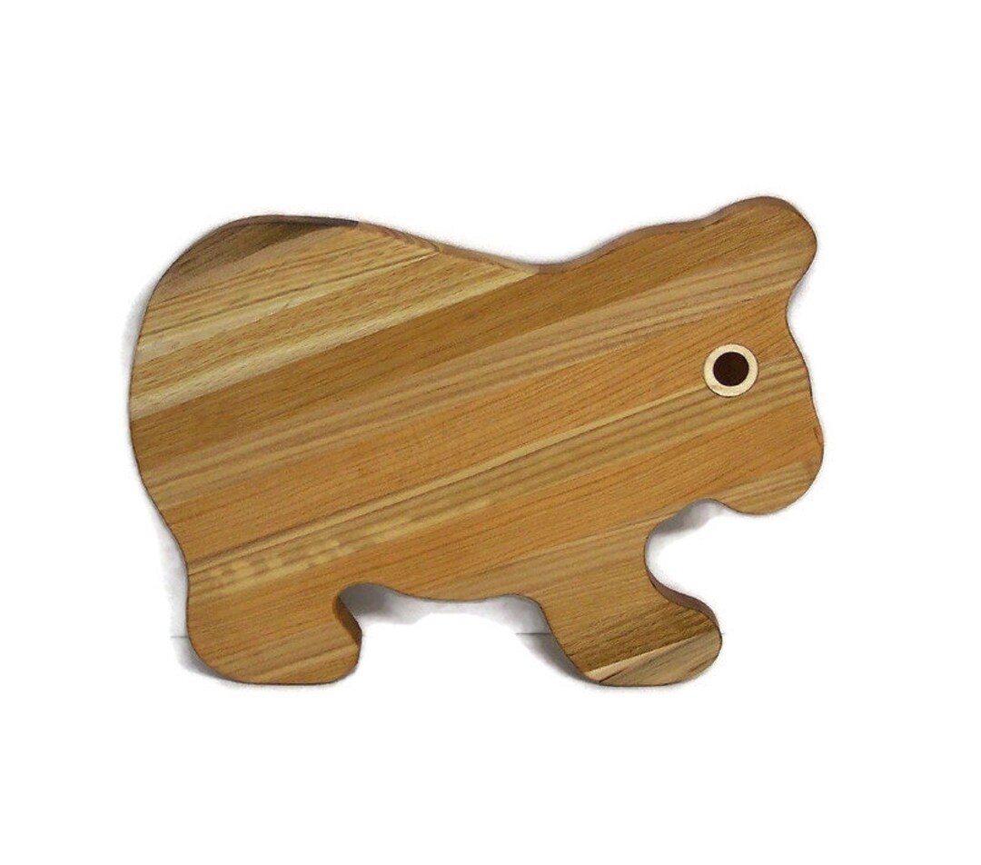 BEAR Cutting Board Handcrafted From Mixed Hardwoods - Etsy