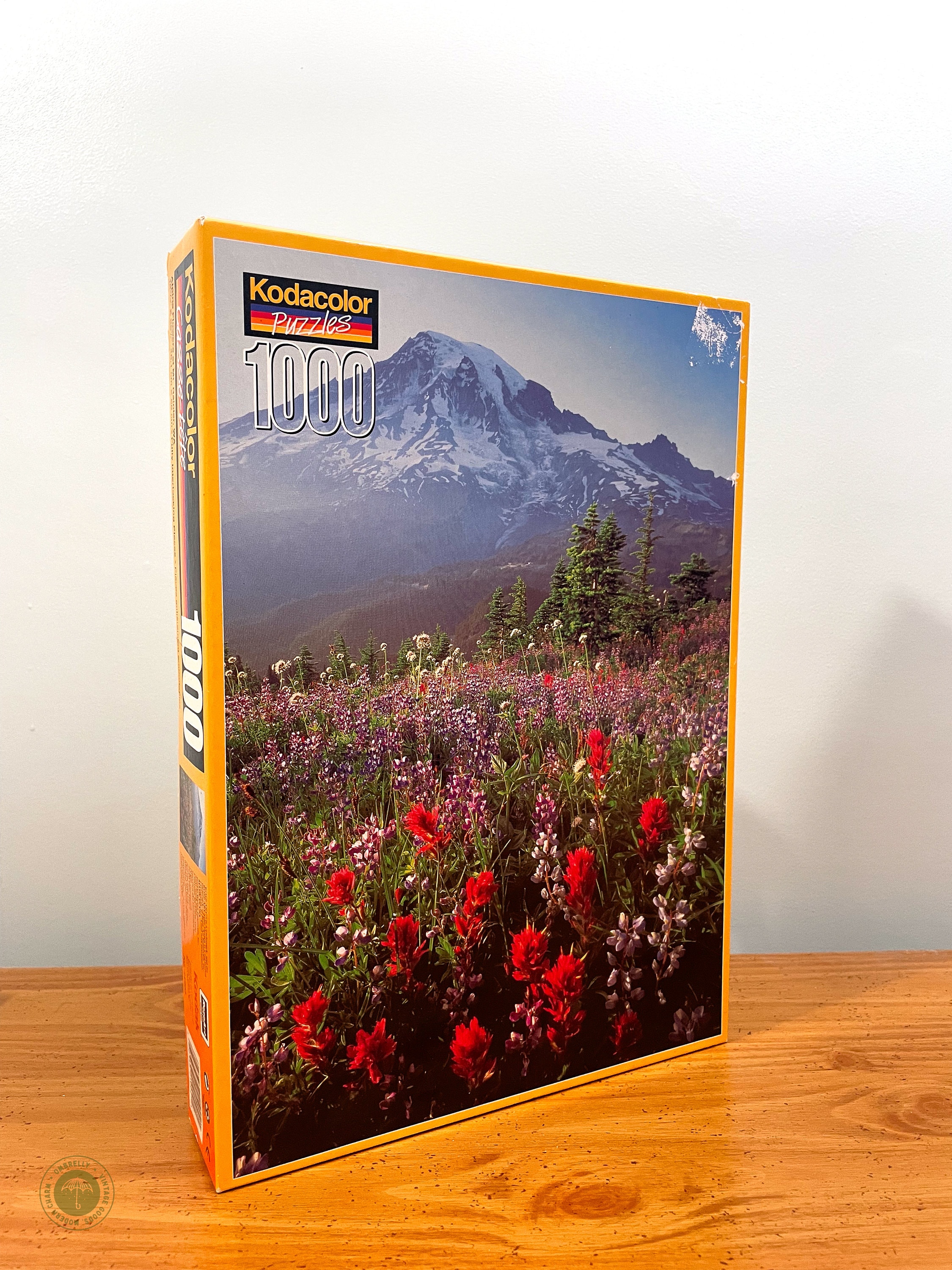 Mt Rainier Puzzle With Alpine Wildflowers1000 Piece Kodacolor, Seattle ...