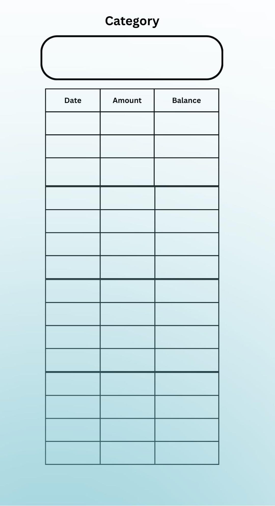 Cash Tracker Budget Sheet for Savings Challenges A6 Printable - Etsy