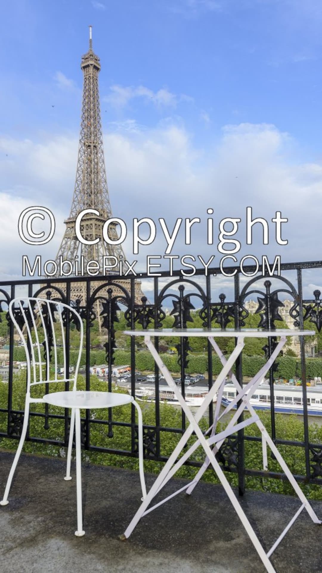 Paris - Tablet and Mobile Phone Lock Screen Image, Eiffel Tower and ...