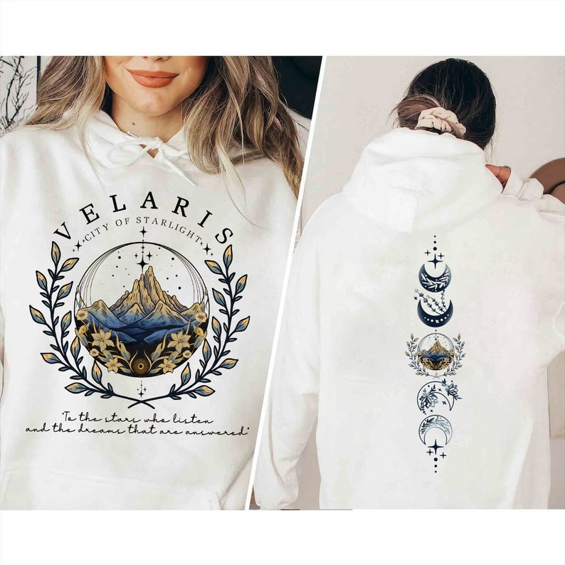 Acotar Velaris Sweatshirt, Velaris Shirt, the Night Court, City of ...