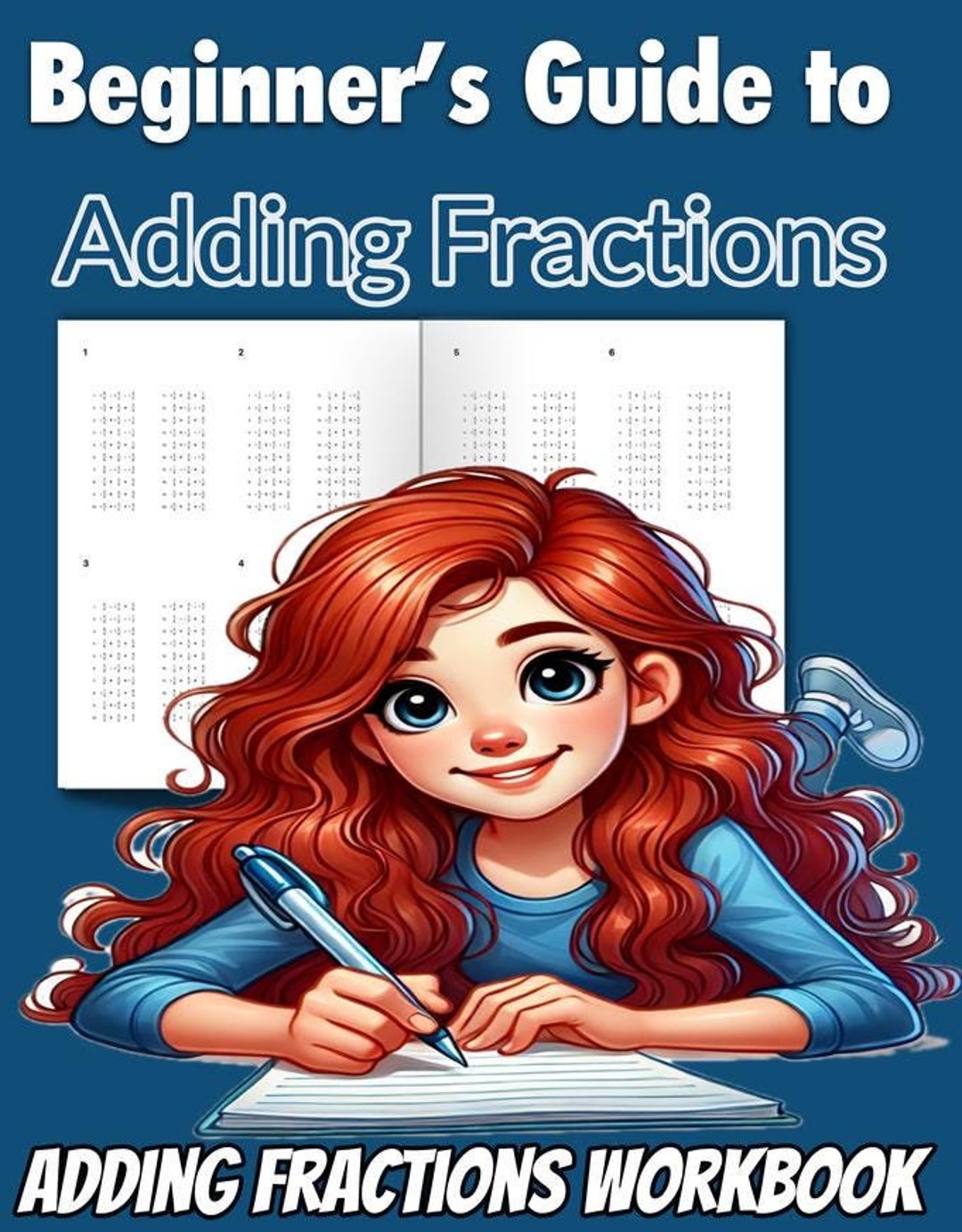 Beginner's Guide to Adding Fractions: Easy Practice Workbook With 20 ...
