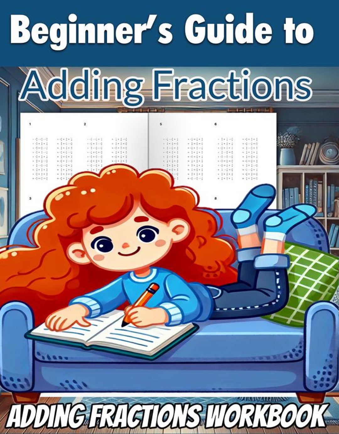 Beginner's Guide to Adding Fractions: Easy Practice Workbook With 20 ...