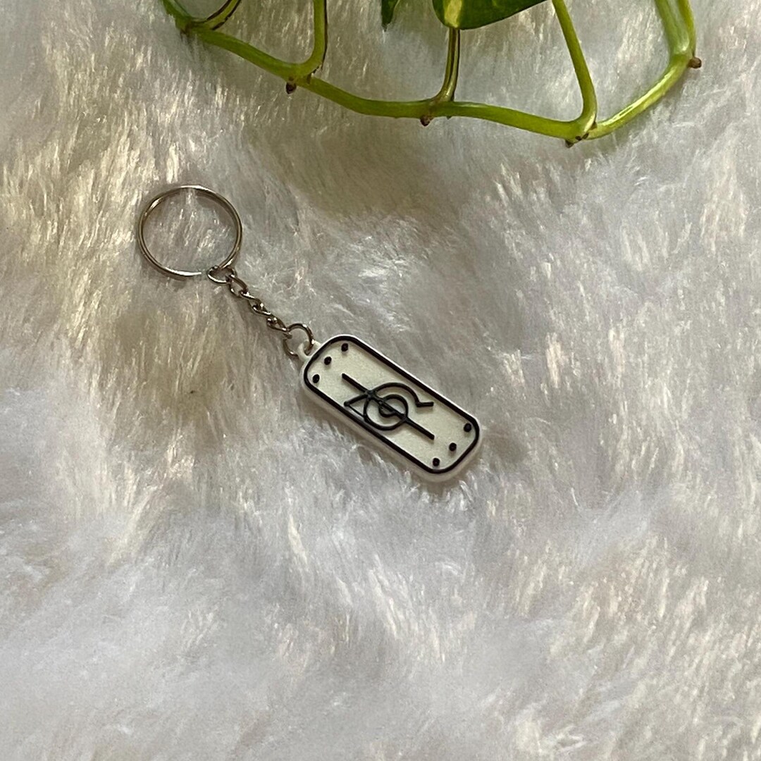 Hidden Leaf Village Keychain: A Piece of Konoha - Etsy