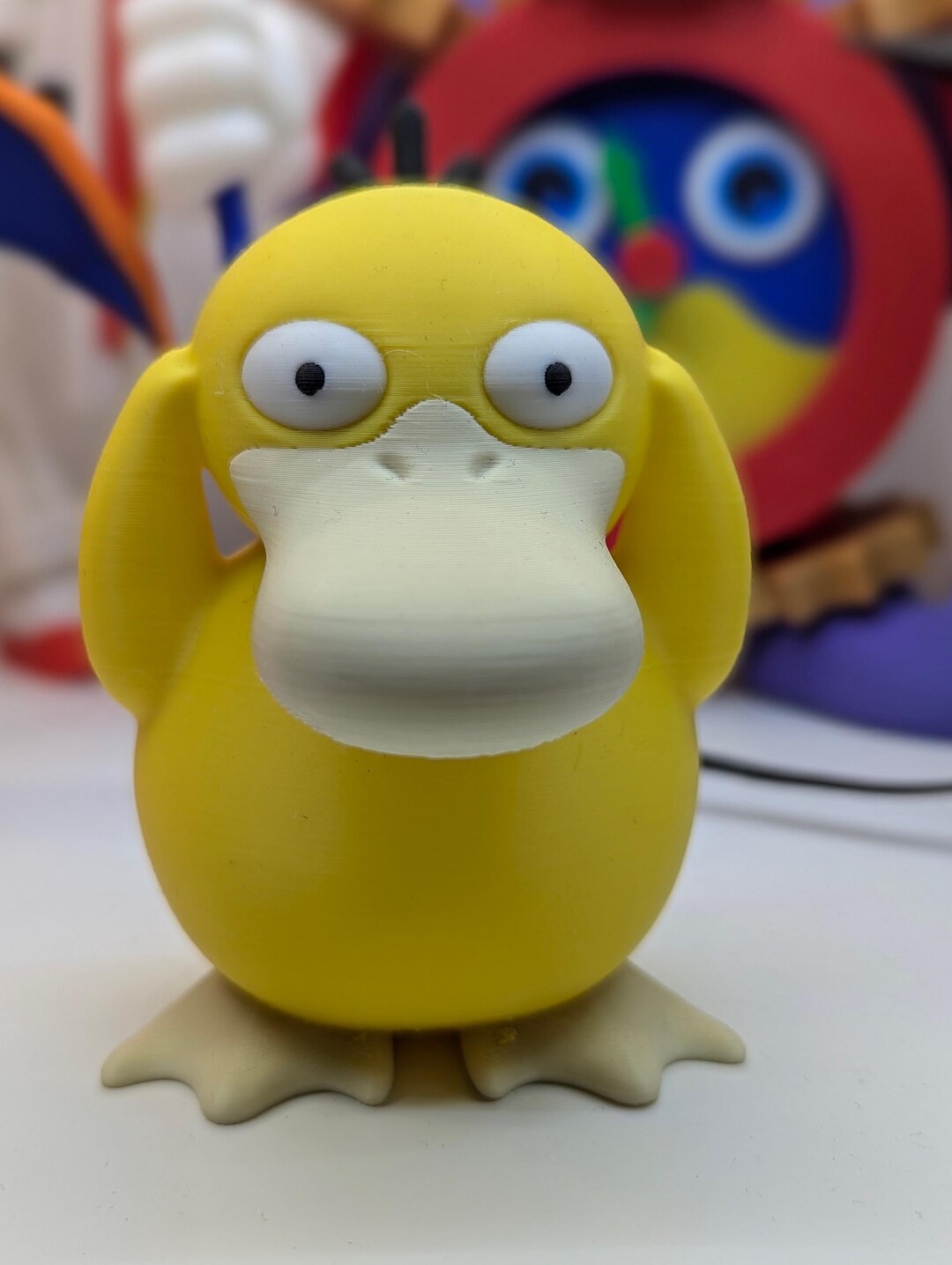 3D Printed Psyduck - Adorable Duck Pokémon in Vibrant Colors! - Etsy