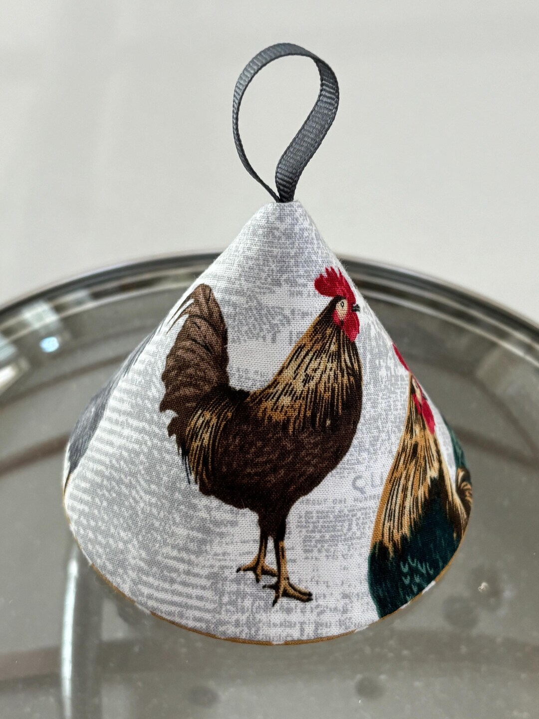 Golden ROOSTER Cone Style Potholder - Etsy