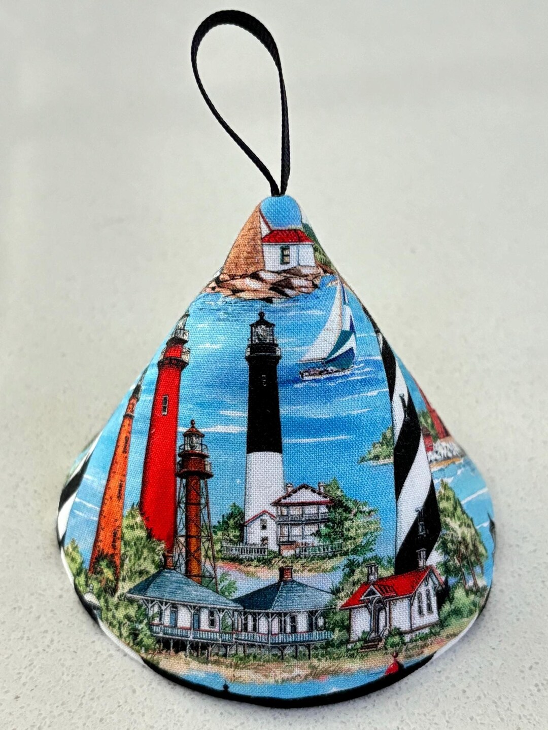 Colorful LIGHTHOUSE Cone Style Potholder! - Etsy