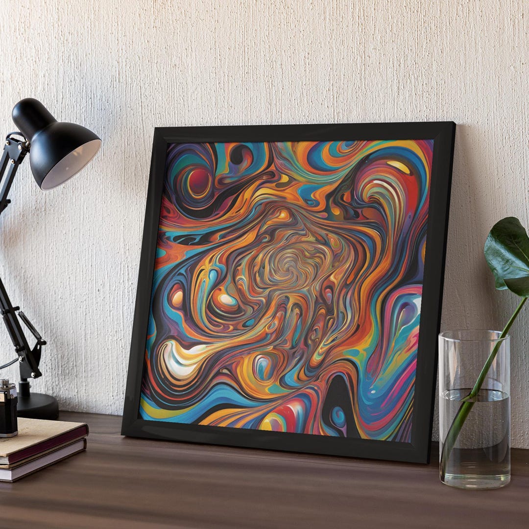 Momentum in Color - Art Rolled Posters - Etsy