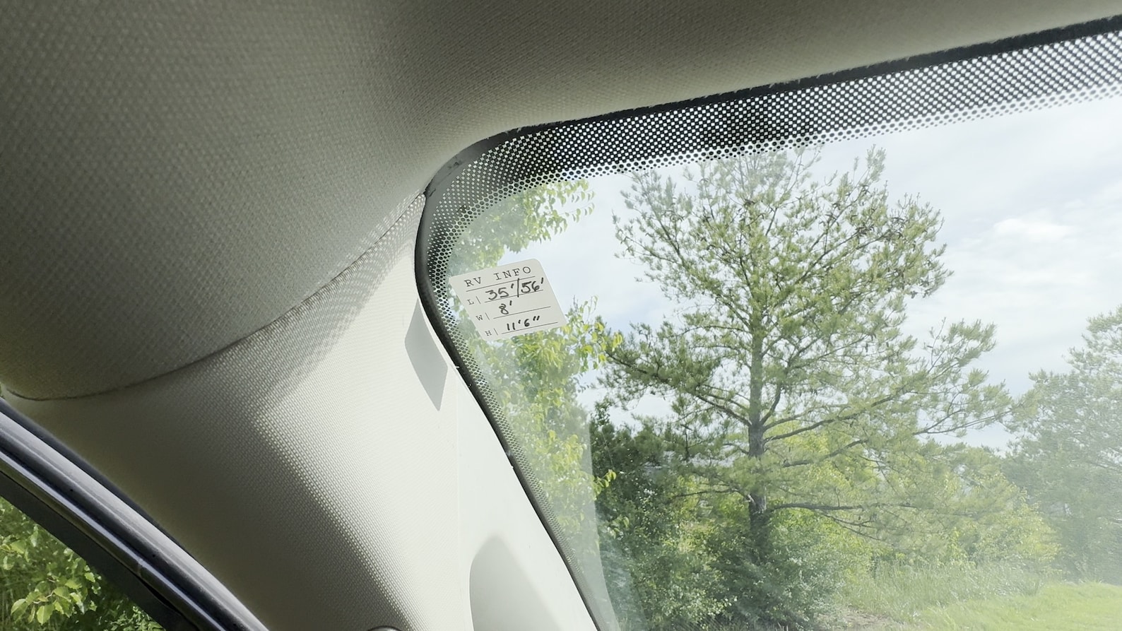 RV Info Stickers: Quick Reference Guide for Camper, Trailer, Motorhome ...