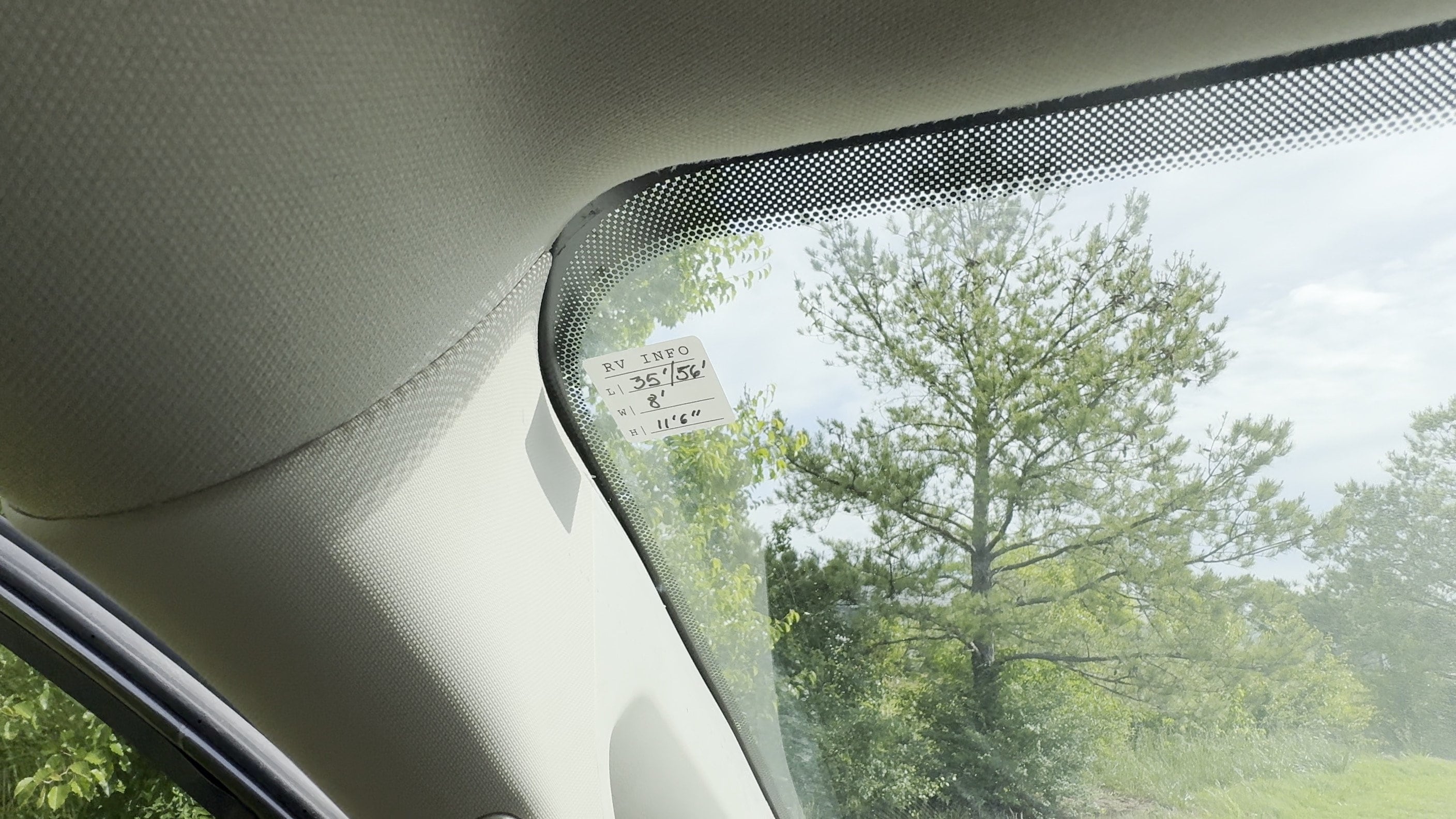 RV Info Stickers: Quick Reference Guide for Camper, Trailer, Motorhome ...