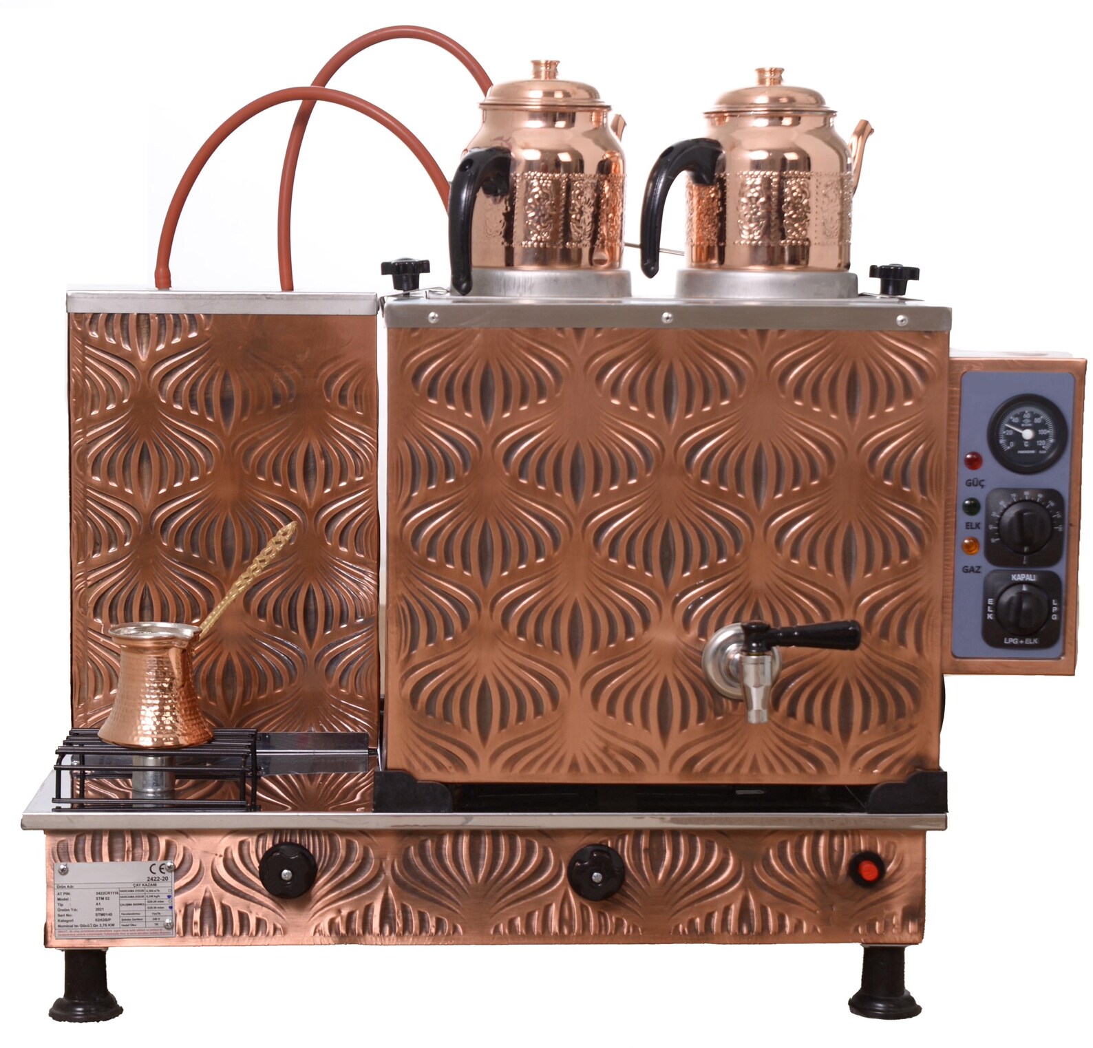 Copper Tea Kettle, Tea Machine, Tea Maker, Copper Tea Machine, Tea ...