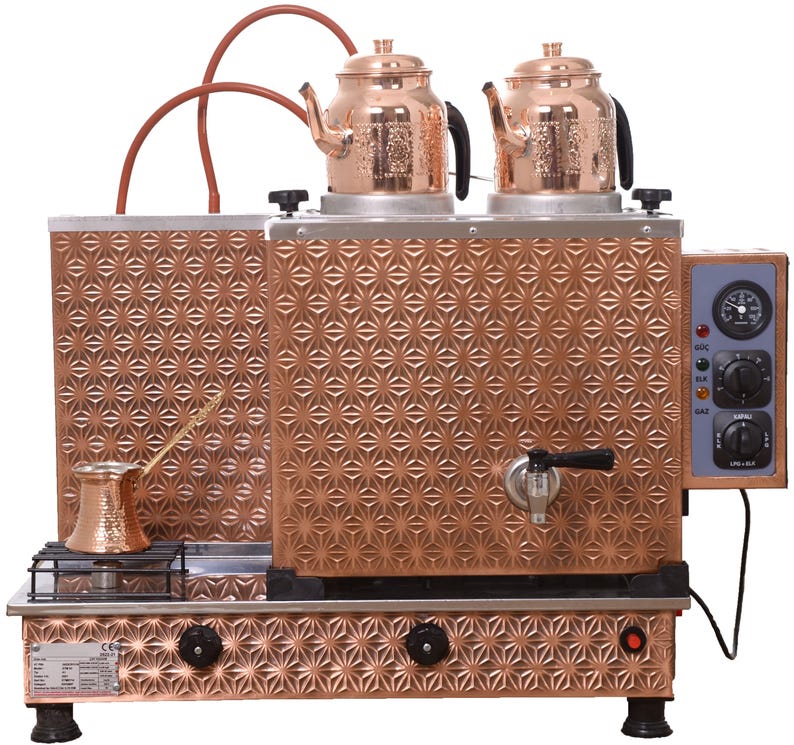 Copper Tea Kettle, Tea Machine, Tea Maker, Copper Tea Machine, Tea ...