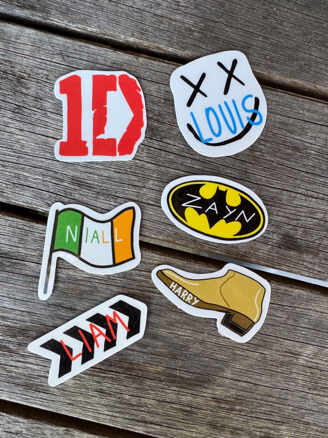 One Direction Vinyl Waterproof Stickers Harry Styles | Liam Payne ...